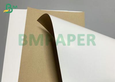China White Top Brown Back Cardboard 300gsm 350gsm For Frozen Food Box for sale