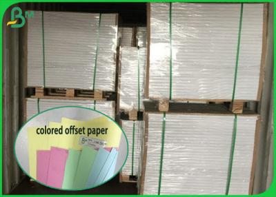China 100% Virgin Colored Offset Printing Paper& Bostial paper Smooth Surface for sale