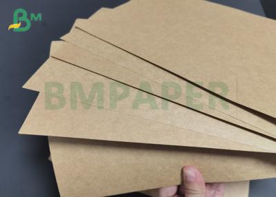 China Virgin Pulp 125gsm To 450gsm Natural Brown Color Kraft Paper Board 64 * 79cm for sale