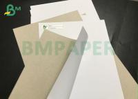 China recyclable 230gsm To 1500gsm Claycoat C1S CCNB Duplex Paper Board Grey Back for sale