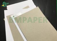 China recyclable 230gsm To 1500gsm Claycoat C1S CCNB Duplex Paper Board Grey Back for sale