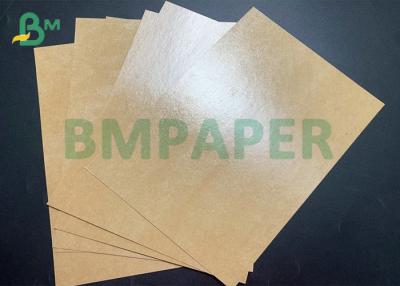 China C1S PE Coated 270gsm Brown Kraft Paper Take Away Food Box Paperboard for sale