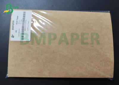 China Natural Brown Card Stock 200gsm 250gsm A3 A4 Size For Stationery for sale