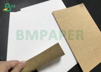 China Food grade approved CCKB Board 360gsm 585um White Claycoat Kraft Liner Board for sale