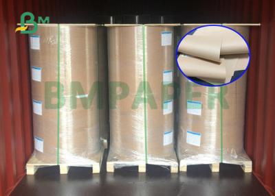 China Virgin Pulp 70gram 80gram Semi-extendable Sack Kraft Paper For Shipping Sacks for sale