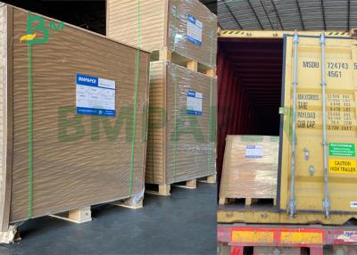 China 115g 130g Silk Coated Paper For Advertising Leaflets 26 x 40inch High Strength for sale