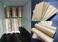 China 31 Inch 35 Inch Foodgrade 300grams 350grams Brown Krafted Paper Roll To Bread Wrapped Bags for sale