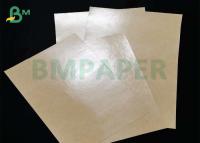 China 250g Single PE Coated Food Grade Brown Kraft Paper For Packaging Box for sale