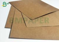 China 250g Single PE Coated Food Grade Brown Kraft Paper For Packaging Box for sale