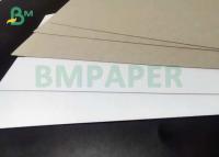 China 400g Single White Coated Grey Back Duplex Board For Gift Boxes for sale