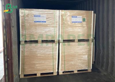 China Moisture Resistant Non - Deformation 245g Virgin Brown Packing Kraft Paper for sale