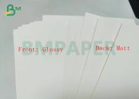 China FBB Glossy Single Side Coated  High Bulk 250gsm Paper Board For Boxes for sale