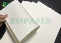 China Uncoated Coaster Board 0.4mm To 2mm White Blotting Paper for beermat for sale