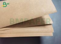 China 0.7mm Washable Brown Kraft Paper Fabric For Tote Bags In Roll for sale