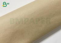 China Wet Resistance Brown Straw Paper With Pure Wood Pulp In Roll for sale