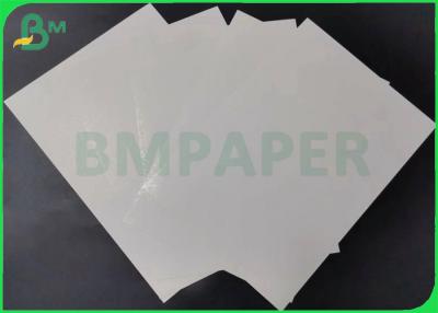 China 190g - 400g One Side Coated Glossy Folding Resistance of White Cardboard for sale