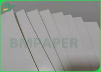 China 190g - 400g One Side Coated Glossy Folding Resistance of White Cardboard for sale