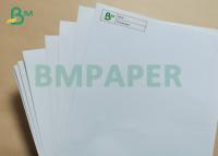 China 80g PP Synthetic Self - Adhesive White Paper For Inkjet Printing In Roll for sale