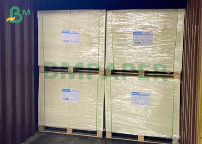 China 70gsm 110gsm Beige Woodfree Paper 787mm Width In Roll Or Sheet Ream for sale