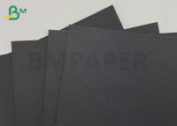 China 300 Gsm Two Sides Black Board In Sheet Be Used For Name Card for sale