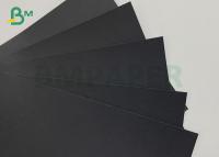 China 300 Gsm Two Sides Black Board In Sheet Be Used For Name Card for sale