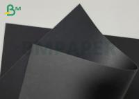 China 300 Gsm Two Sides Black Board In Sheet Be Used For Name Card for sale