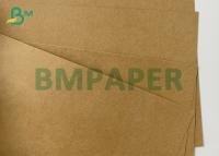 China 400gsm Food Grade PE Kraft Paper Formed By Coating Plastic Particles for sale