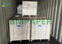 China Woodfree One Side Coated White Printing 75g + 15g PE Paper For Making Books for sale