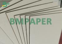 China 3mm Recyclable Light Gray Paper Board Toughness Strong Grey Cardboard In Sheet for sale