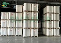 China 28gsm Food Safe White Paper For Drinking Straw Wrapping 5000m Roll for sale