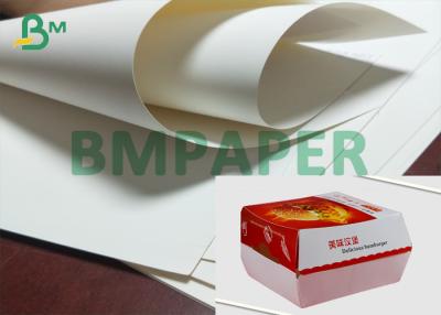 China 37'' × 25'' 210 gsm Food Grade Grease Resistant White Board For Burger Sheets for sale