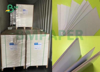 China 0.7MM 0.8MM 2 Side White Coated Laminated Paperboard To Mount Paper  70 x 100cm for sale