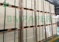 China 0.4mm - 0.7mm Natural White Beer Mats Coasters Absorbent Recyclable Cardboard for sale