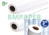 China 36 Inch × 150 Feet 20# CAD Plotter Printing Bond Paper With 3 Inch Core for sale