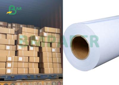 China 92br 20lb Bond Paper For Wide Format Inkjet Printer 24'' x 150ft  2'' core for sale