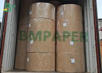 China 70gsm 75gsm 80gsm Yellow Kraft Paper For Cooling Highly Absorbent for sale