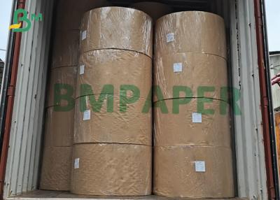China 70gsm 75gsm 80gsm Yellow Kraft Paper For Cooling Highly Absorbent for sale