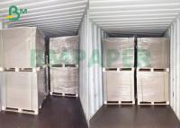 China Both Sides Grey Back Hard Strength Recycle Pulp Grey Chipboard for sale