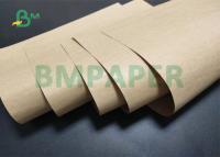 China 75gsm Kraft Cooling Paper Brown Jumbo Roll 1000mm 1200mm for sale