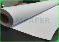 China 20LB 508mm*50m Two Sides White CAD Plotter Paper For Draw Mechanical Diagram for sale