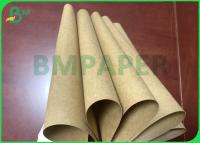 China 200gsm - 450 Gsm High Stiffness Brown Kraft Paper Rolls For Food Packaging for sale