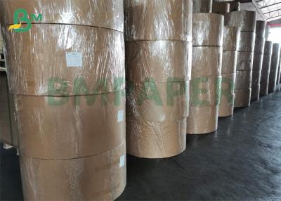 China 200gsm - 450 Gsm High Stiffness Brown Kraft Paper Rolls For Food Packaging for sale