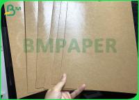 China Fade Resistance Eco - Friendly High Glossy Coated Brown Kraft Paper for sale