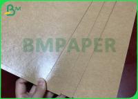 China Tear Resistance High Glossy 200gsm + 15gsm PE Coated Kraft Paper for sale