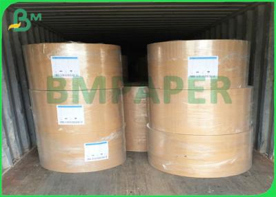 China Tear Resistance High Glossy 200gsm + 15gsm PE Coated Kraft Paper for sale