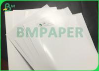 China 92% Whiteness Virgin Wood Pulp Single Side Art Paper With Magazine Nootbook Covers for sale