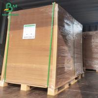 China 80gsm Brown Test Liner Fluting Paper Corrugated Kraft Paper Sheet for sale