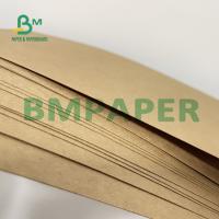 China 60g - 120g Brown Food Grade Kraft Paper For Food Product Packaging for sale