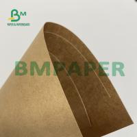 China 300g 400g Single Side Waterproof PE Coated Kraft Paper To Food Packing Boxes for sale