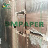 China 300g 400g Single Side Waterproof PE Coated Kraft Paper To Food Packing Boxes for sale